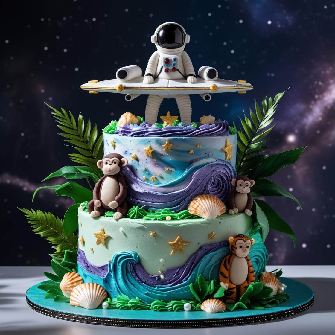 10 Stunning 2-Tier Cake Designs for Birthdays Celebration