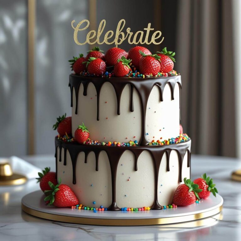 10 Stunning 2-Tier Cake Designs for Birthdays Celebration