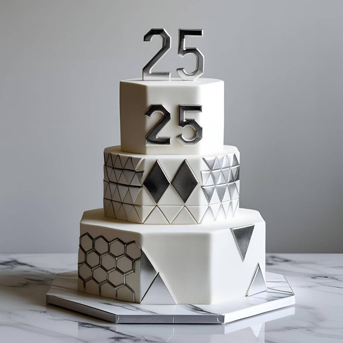 10 Best 25th Anniversary Cake Designs to Celebrate Love & Milestones