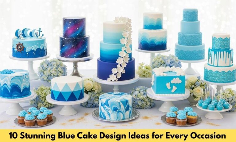 10 Popular Blue Cake Design Ideas for Every Occasion
