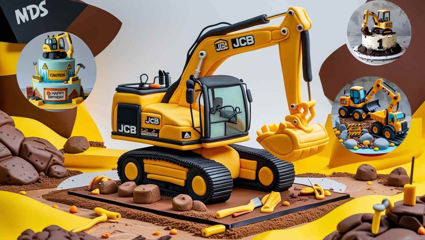 10 Stunning JCB Cake Designs for Construction-Themed Celebrations