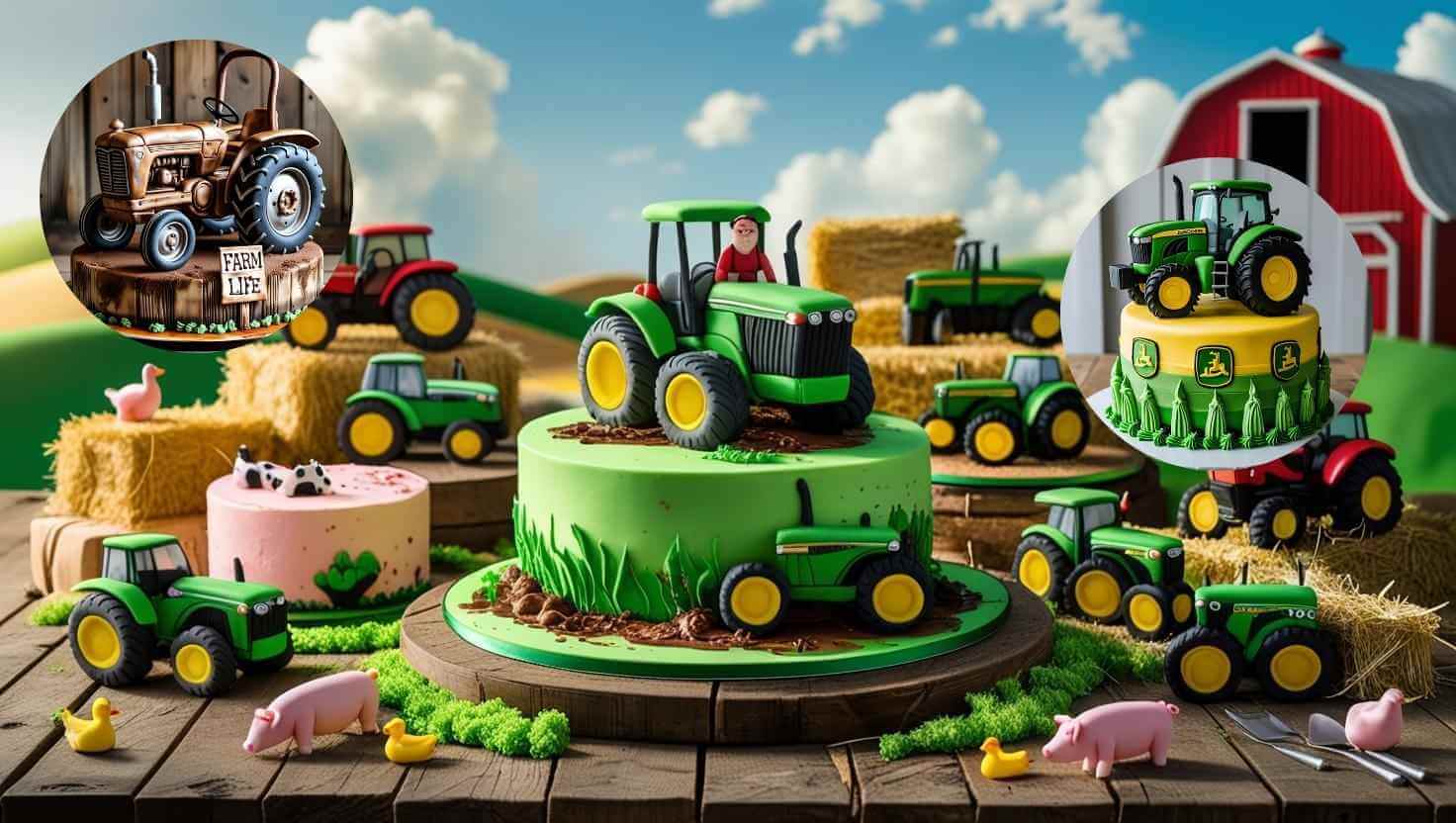 10 Unique Tractor Cake Designs for Farm-Themed Celebrations