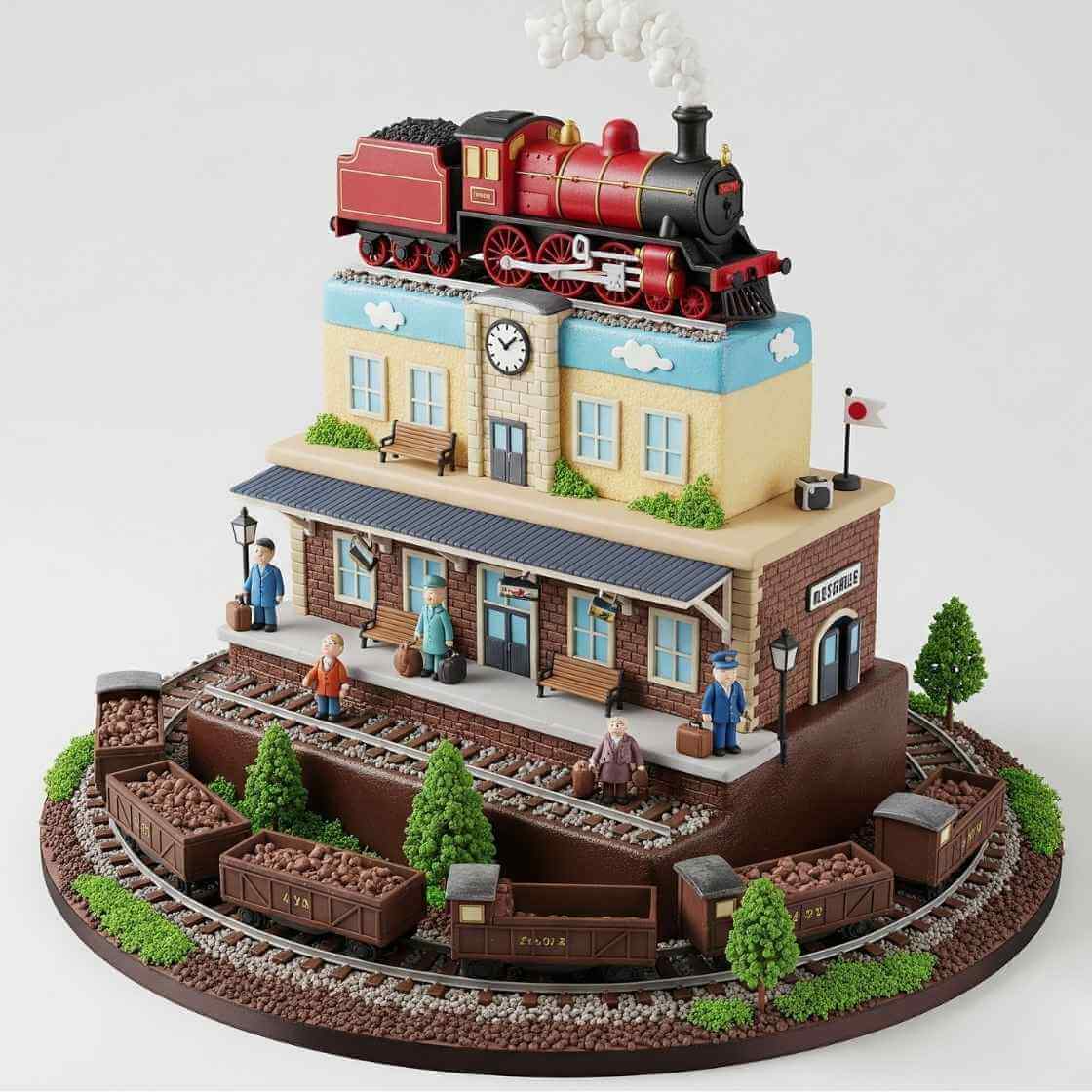Top 10 Train Theme Cake Designs (For Kids Birthday)