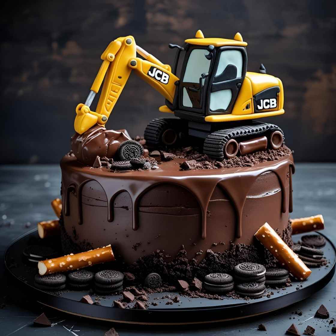 10 Stunning JCB Cake Designs for Construction-Themed Celebrations