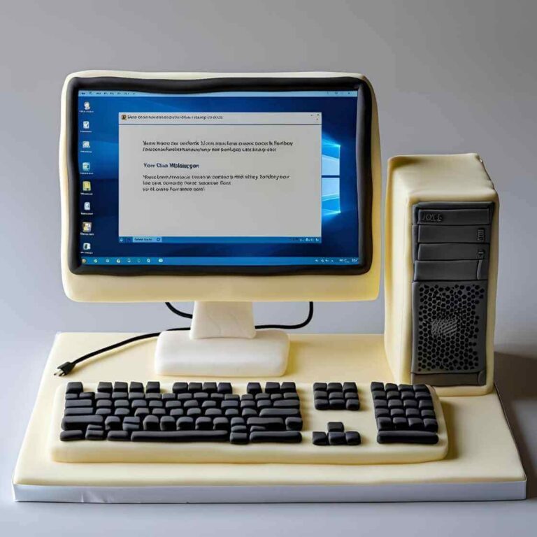 10 Stunning Computer-Themed Cake Designs for Tech Lovers