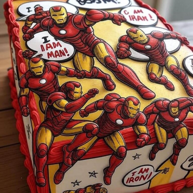 10 Stunning Iron Man Cake Design Ideas for Superhero Fans