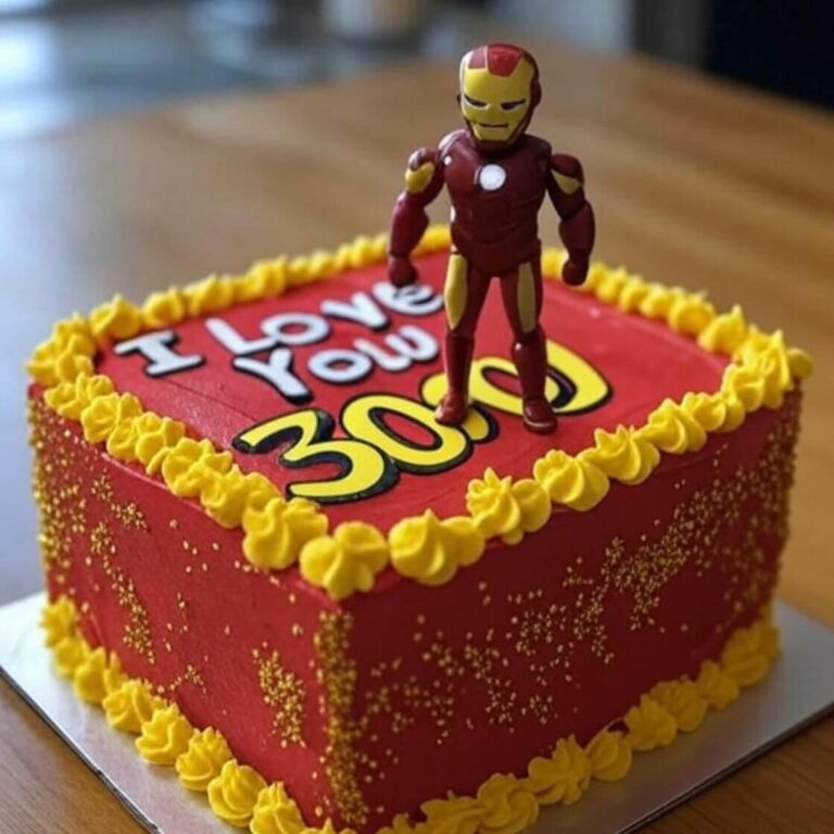 10 Stunning Iron Man Cake Design Ideas for Superhero Fans
