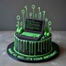 10 Stunning Computer-Themed Cake Designs for Tech Lovers