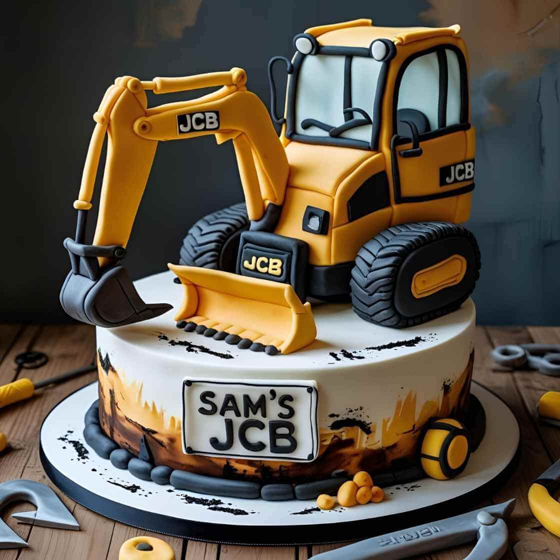 10 Stunning JCB Cake Designs for Construction-Themed Celebrations