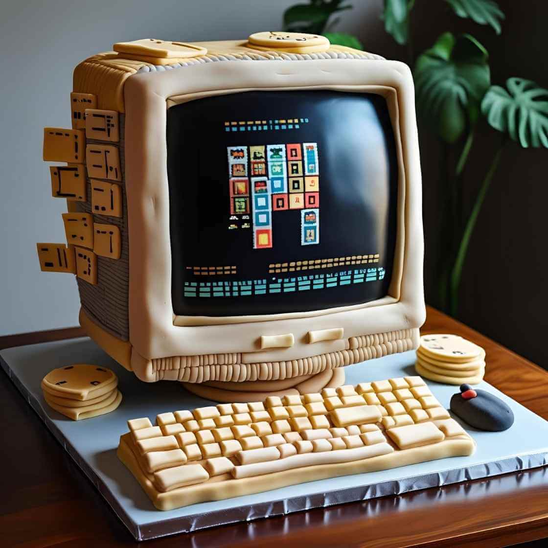 10 Stunning Computer-Themed Cake Designs for Tech Lovers