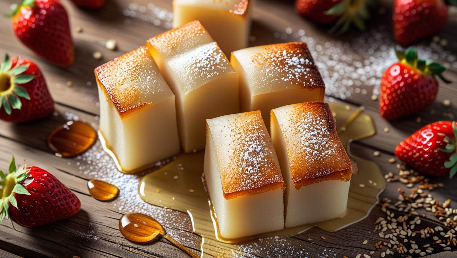The Viral Japanese Mochi Cake Recipe Everyone’s Obsessed With