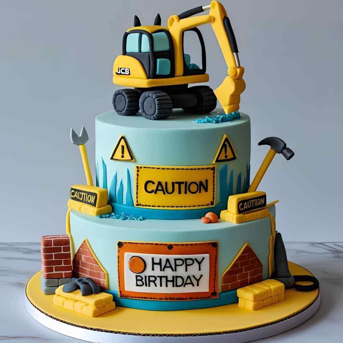 10 Stunning JCB Cake Designs for Construction-Themed Celebrations