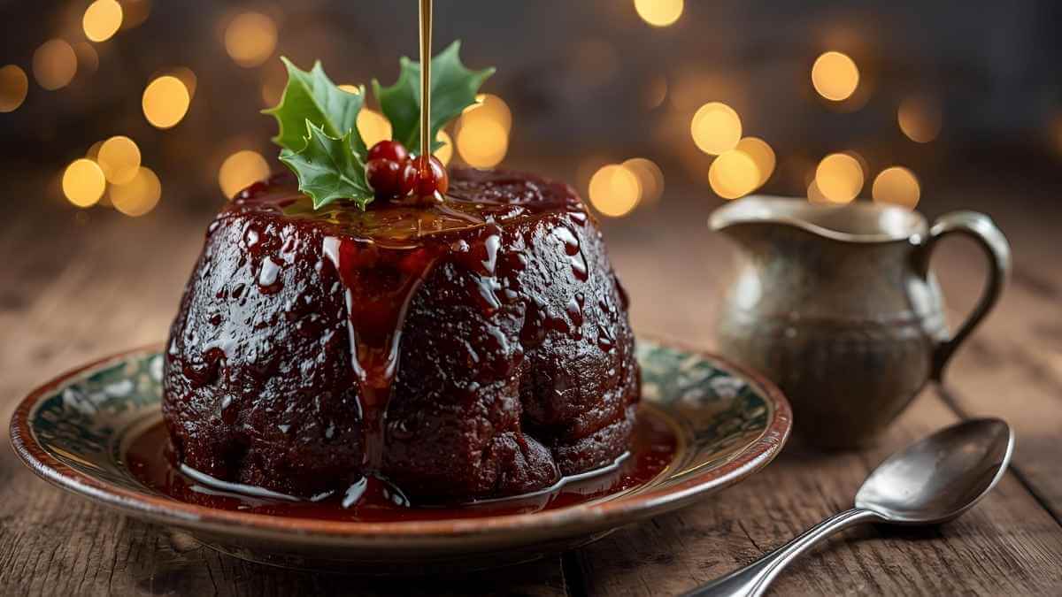 Christmas Plum Pudding Recipe (Traditional American Desserts)