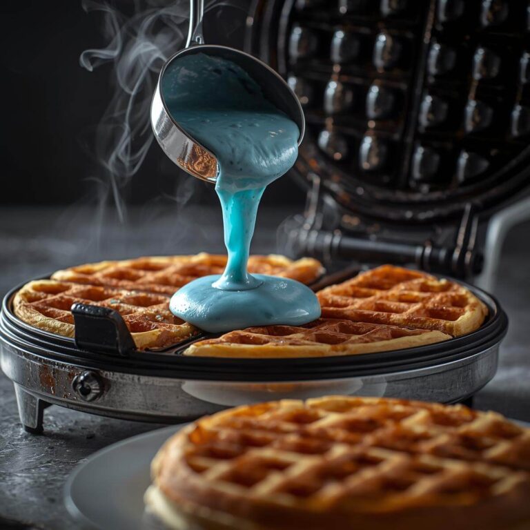 Blue Waffles Recipe (Blueberry Bliss Waffles)