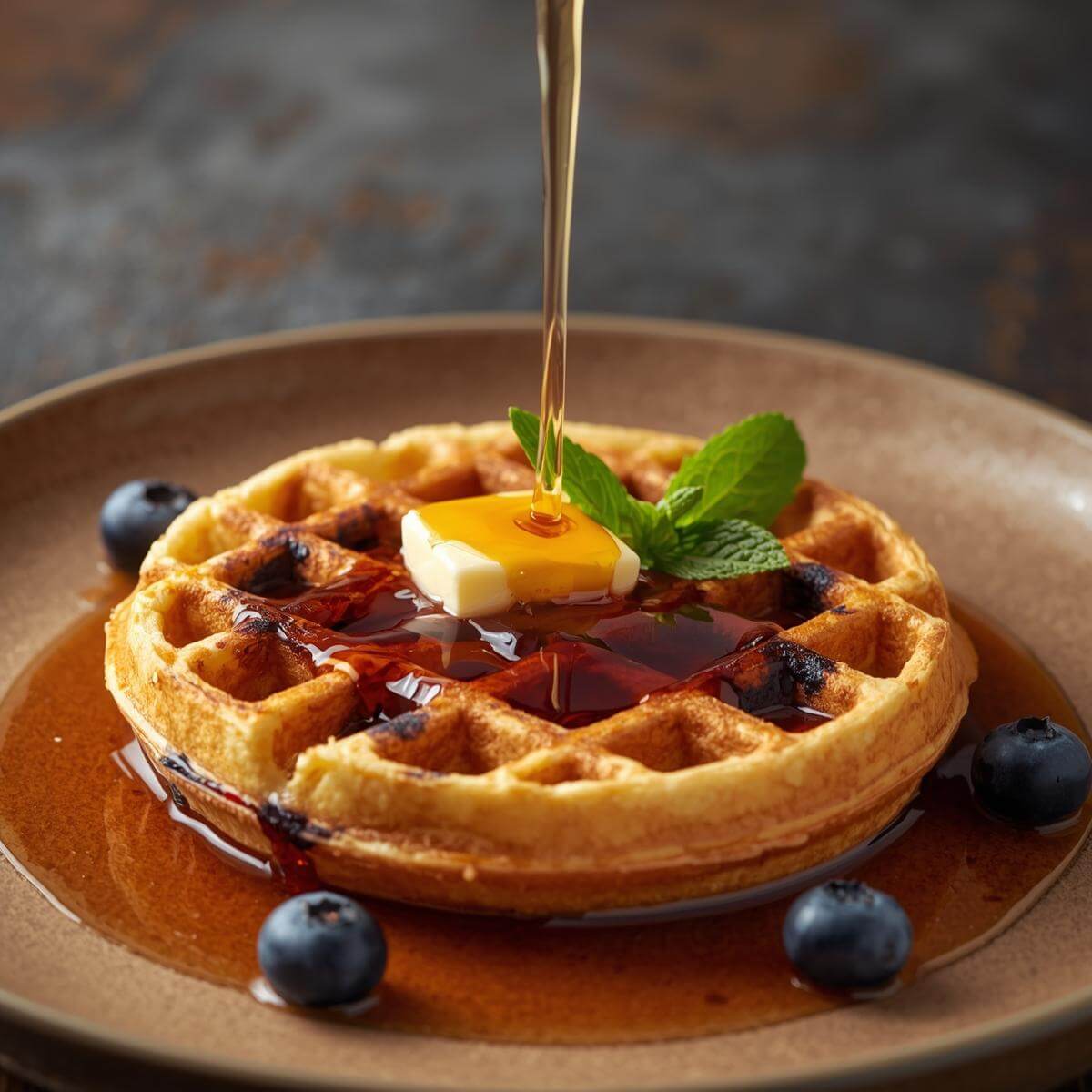 Blue Waffles Recipe (Blueberry Bliss Waffles)