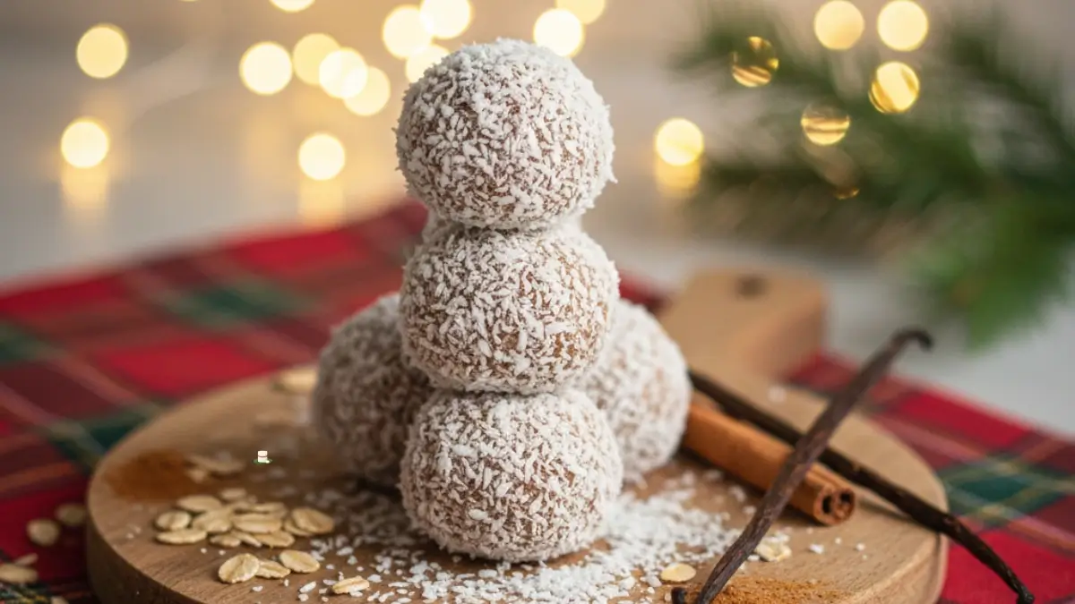 Raw Vegan Gingerbread Bites: A No-Cook, Healthy Christmas Recipe