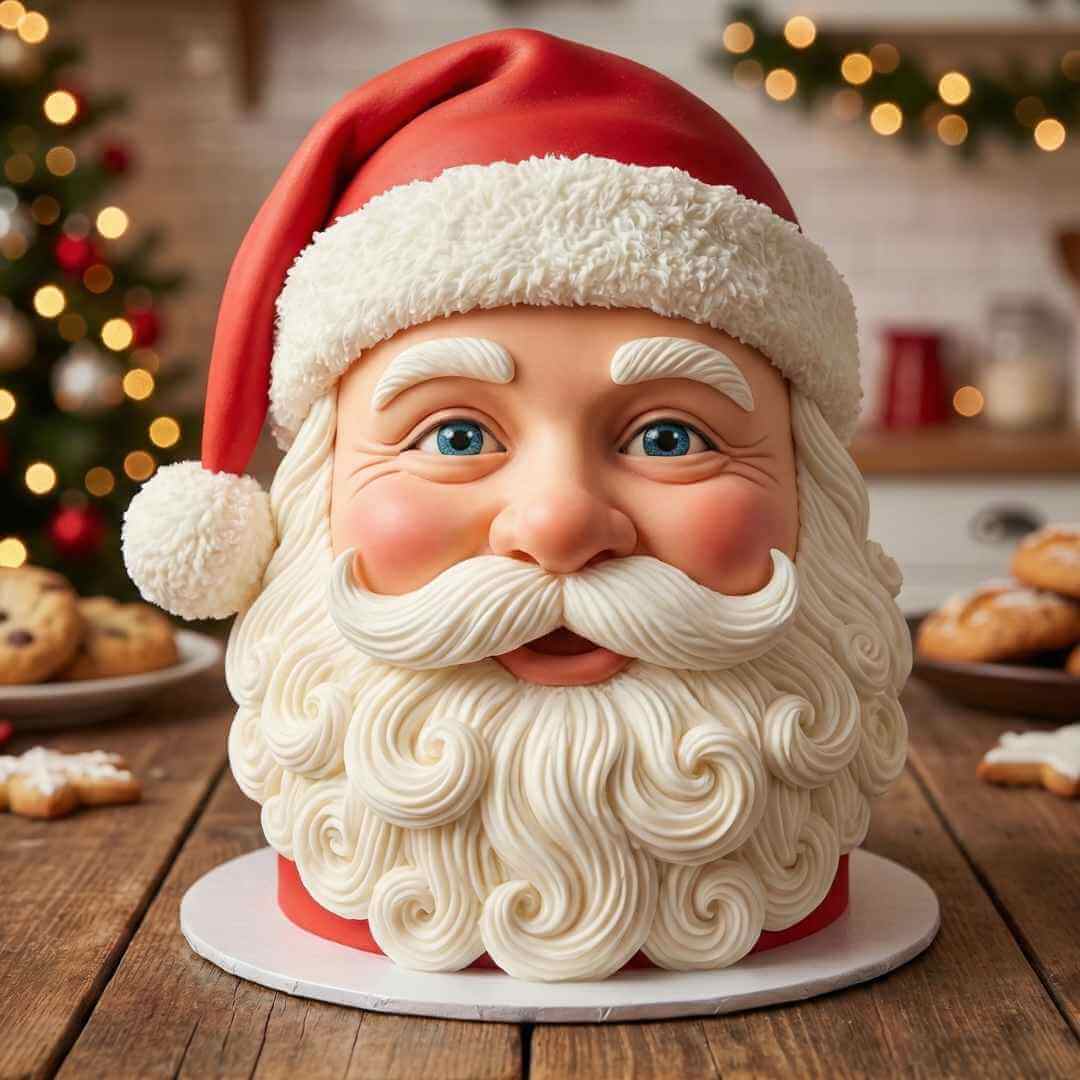 10 Santa Claus Cake Designs Anyone Can Make (No Skills Needed!)